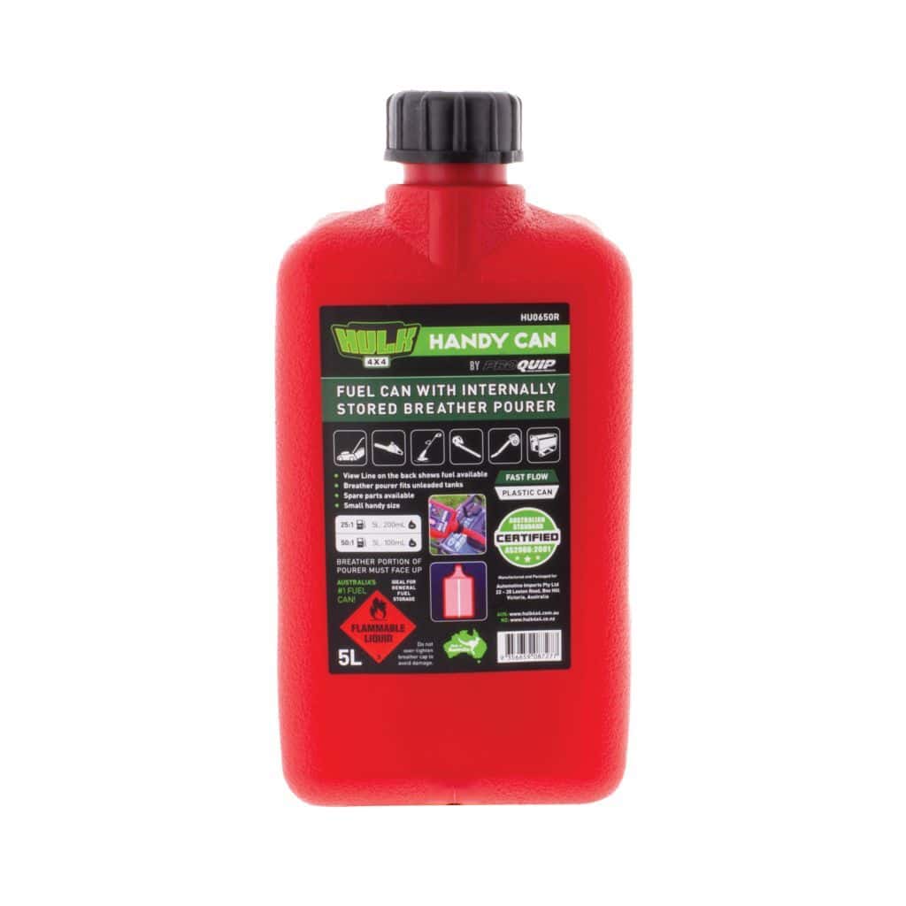 5 LITRE PLASTIC HANDY FUEL CAN West Coast Off Road 5 LITRE PLASTIC HANDY FUEL CAN West Coast Off Road